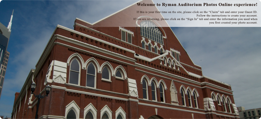 Ryman Auditorium Photos - Claim Photos